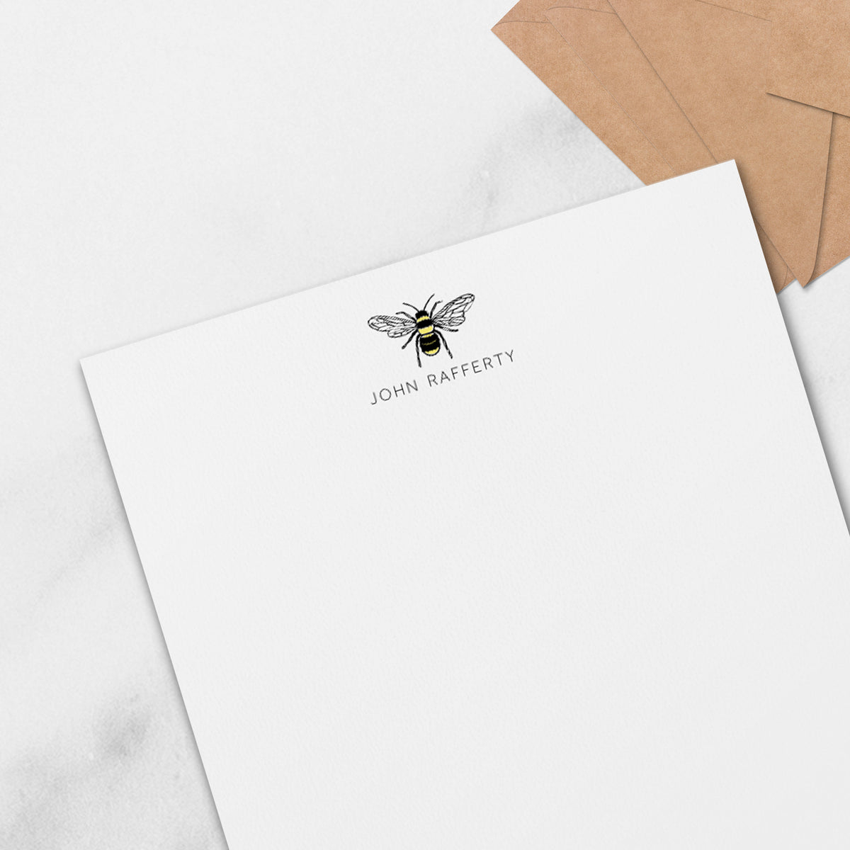 Bee Letter Writing Set | personalised stationery | gift for beekeeper ...