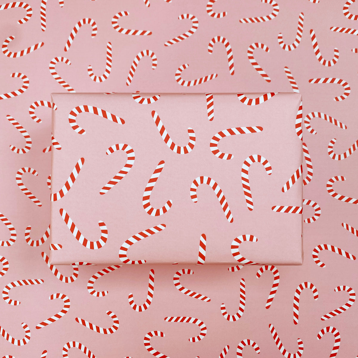 Candy Cane Christmas Wrapping Paper – Lizzie Chancellor